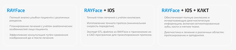Каталог Ray RAYFace – 3D сканер лица от магазина Udentis.ru